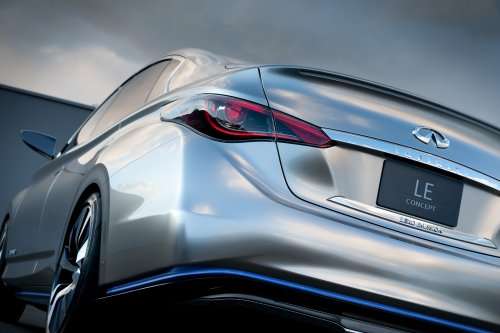 Infiniti LE Concept rear view | Torque News